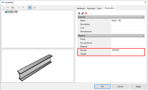 How can I create calculated parameters with Grasshopper? - VisualARQ