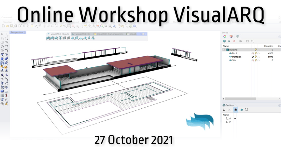 Getting started with VisualARQ free workshop on October 27th - VisualARQ