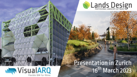 VisualARQ presentation in Zurich on March 16th - VisualARQ