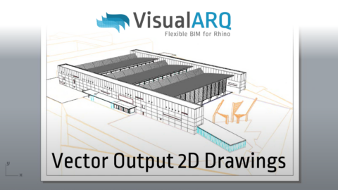 Print your models to vector output - VisualARQ