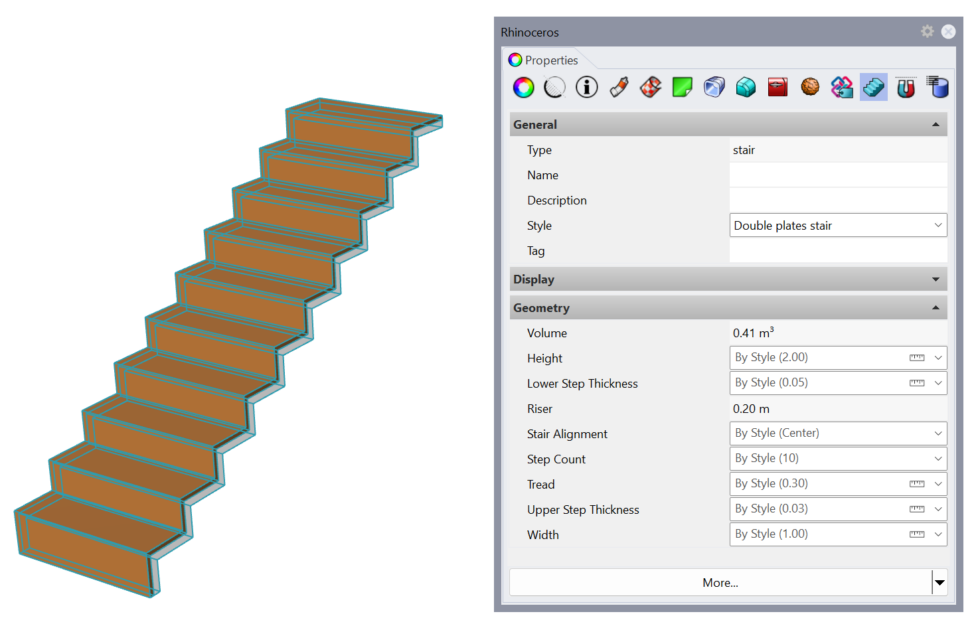 Escaleras - VisualARQ